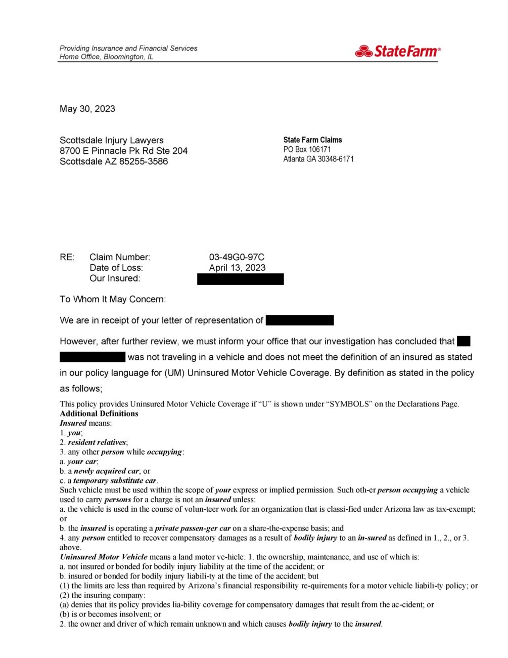 SIL Turns Denial of Car Accident Claim Into $100,000 Settlement ...